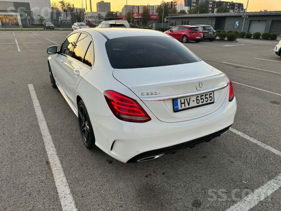 Balts Mercedes-Benz c-220 2016 Rīga, ar dzinēja tilpumu 2.20 L un nobraukumu 179 tūkst. km par 17990 €, foto 3 vietnē AUTOMOTO.COM.LV