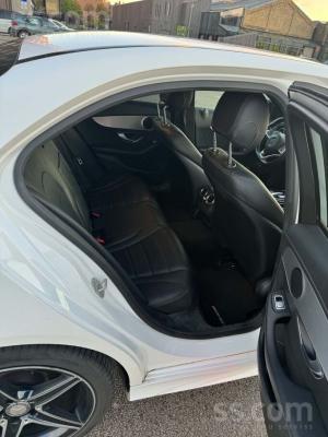 White Mercedes-Benz c-220 2016 in Riga, with an engine capacity of 2.20 L and mileage of 179 thousand km for 16800 €, photo 11 on AUTOMOTO.COM.LV