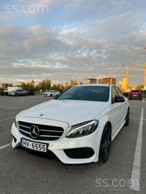 White Mercedes-Benz c-220 2016 in Riga, with an engine capacity of 2.20 L and mileage of 179 thousand km for 16800 €, photo  on AUTOMOTO.COM.LV