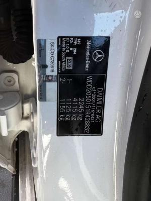 Balts Mercedes-Benz c-220 2019 Prienai, ar dzinēja tilpumu 1.95 L un nobraukumu 209 tūkst. km par 14300 €, foto 21 vietnē AUTOMOTO.COM.LV