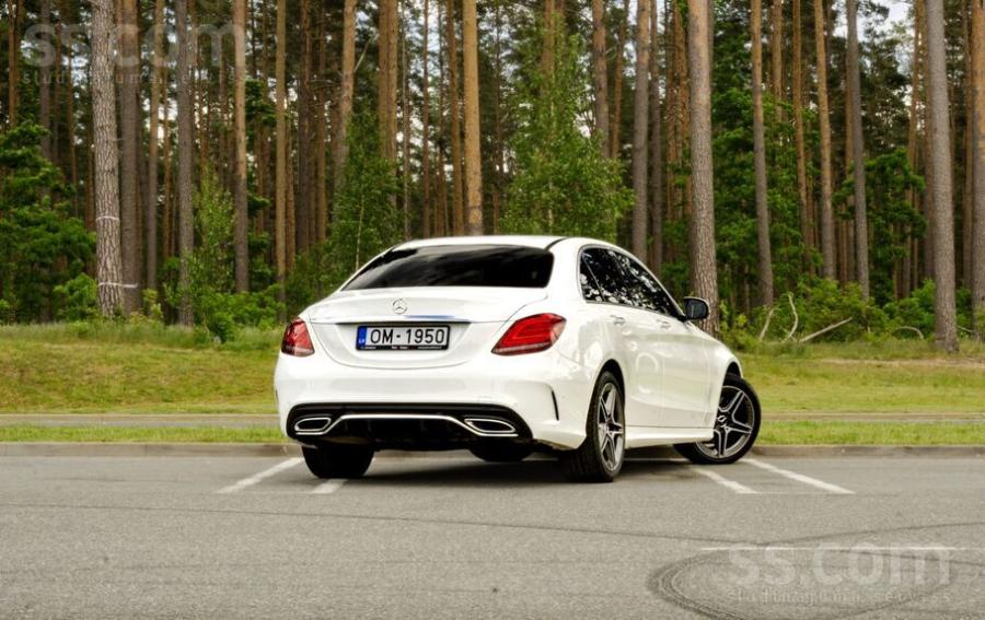 Balts Mercedes-Benz c-220 2020 Rīga, ar dzinēja tilpumu 2.00 L un nobraukumu 160 tūkst. km par 23490 €, foto 7 vietnē AUTOMOTO.COM.LV