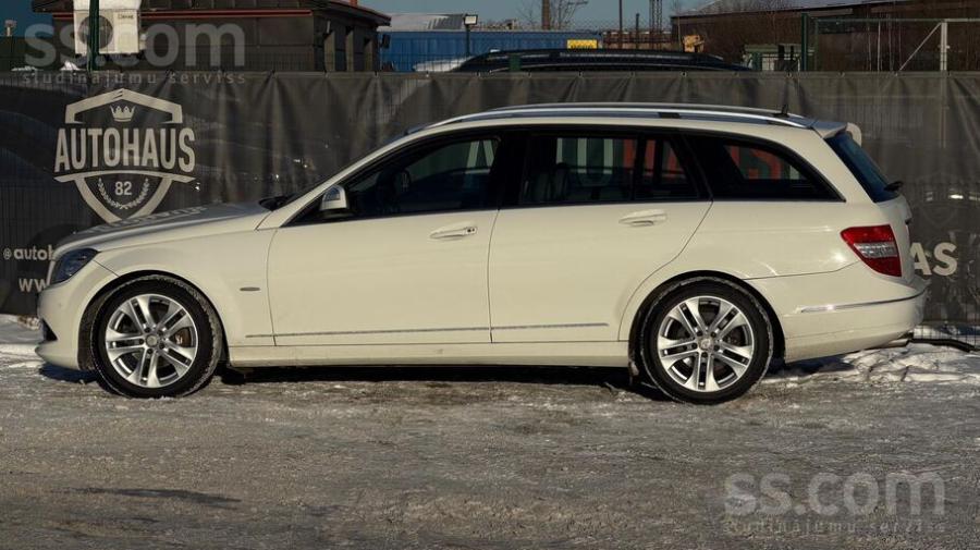 White Mercedes-Benz c-220 2008 in Liepaja, with an engine capacity of 2.20 L and mileage of 335 thousand km for 4950 €, photo 7 on AUTOMOTO.COM.LV