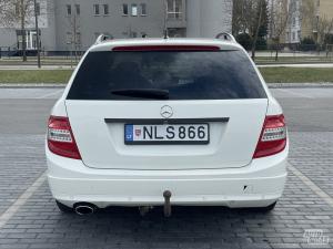 Balts Mercedes-Benz c-220 2008 Kauņa, ar dzinēja tilpumu 2.20 L un nobraukumu 306 tūkst. km par 3000 €, foto 7 vietnē AUTOMOTO.COM.LV