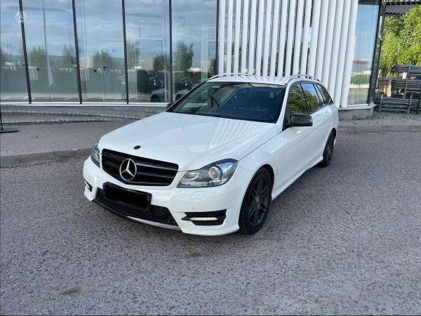 White Mercedes-Benz c-220 2008 in Panevezys, with an engine capacity of 2.20 L and mileage of 350 thousand km for 7150 €, photo 1 on AUTOMOTO.COM.LV
