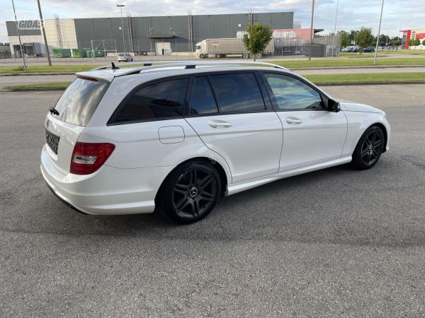 White Mercedes-Benz c-220 2008 in Panevezys, with an engine capacity of 2.10 L and mileage of 356 thousand km for 6950 €, photo 9 on AUTOMOTO.COM.LV