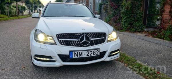 White Mercedes-Benz c-220 2011 in Kraslava, with an engine capacity of 2.10 L and mileage of 370 thousand km for 5500 €, photo 3 on AUTOMOTO.COM.LV