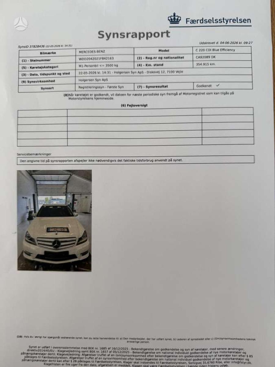 Balts Mercedes-Benz c-220 2012 Kauņa, ar dzinēja tilpumu 0.00 L un nobraukumu 355 tūkst. km par 4850 €, foto 21 vietnē AUTOMOTO.COM.LV