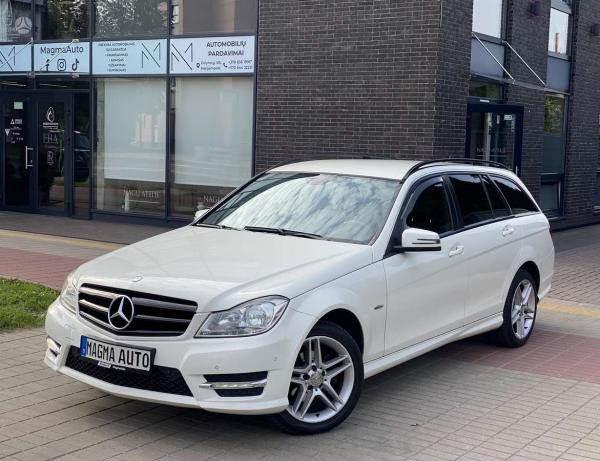 White Mercedes-Benz c-220 2012 in Marijampole, with an engine capacity of 2.14 L and mileage of 439 thousand km for 5450 €, photo 1 on AUTOMOTO.COM.LV