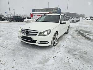 White Mercedes-Benz c-220 2014 in Kaunas, with an engine capacity of 2.20 L and mileage of 170 thousand km for 7250 €, photo 2 on AUTOMOTO.COM.LV