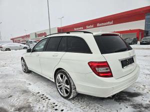 White Mercedes-Benz c-220 2014 in Kaunas, with an engine capacity of 2.20 L and mileage of 170 thousand km for 7250 €, photo 4 on AUTOMOTO.COM.LV