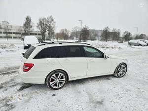 White Mercedes-Benz c-220 2014 in Kaunas, with an engine capacity of 2.20 L and mileage of 170 thousand km for 7250 €, photo 9 on AUTOMOTO.COM.LV