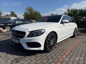White Mercedes-Benz c-220 2014 in Saldus, with an engine capacity of 2.20 L and mileage of 327 thousand km for 13400 €, photo 5 on AUTOMOTO.COM.LV