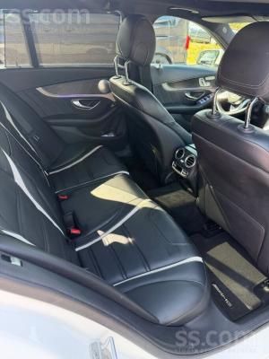White Mercedes-Benz c-220 2014 in Saldus, with an engine capacity of 2.20 L and mileage of 327 thousand km for 13400 €, photo 10 on AUTOMOTO.COM.LV