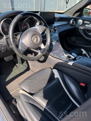 White Mercedes-Benz c-220 2014 in Saldus, with an engine capacity of 2.20 L and mileage of 327 thousand km for 13400 €, photo 15 on AUTOMOTO.COM.LV