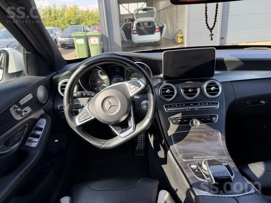 Balts Mercedes-Benz c-220 2014 Tukums, ar dzinēja tilpumu 2.20 L un nobraukumu 324 tūkst. km par 12800 €, foto 15 vietnē AUTOMOTO.COM.LV