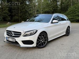 Белый Мерседес Ц 220 2015 в Салдус, объемом двигателя 2.20 л и пробегом 280 тыс. км за 13250 €, фото  на AUTOMOTO.COM.LV