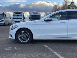 White Mercedes-Benz c-220 2017 in Vilnius, with an engine capacity of 2.14 L and mileage of 225 thousand km for 9200 €, photo 9 on AUTOMOTO.COM.LV