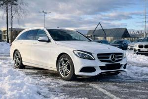 White Mercedes-Benz c-220 2017 in Vilnius, with an engine capacity of 2.14 L and mileage of 227 thousand km for 9400 €, photo  on AUTOMOTO.COM.LV