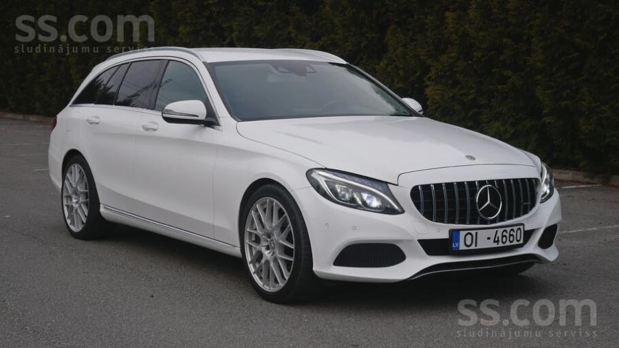 Balts Mercedes-Benz c-220 2017 Rīga, ar dzinēja tilpumu 2.20 L un nobraukumu 294 tūkst. km par 10500 €, foto 1 vietnē AUTOMOTO.COM.LV