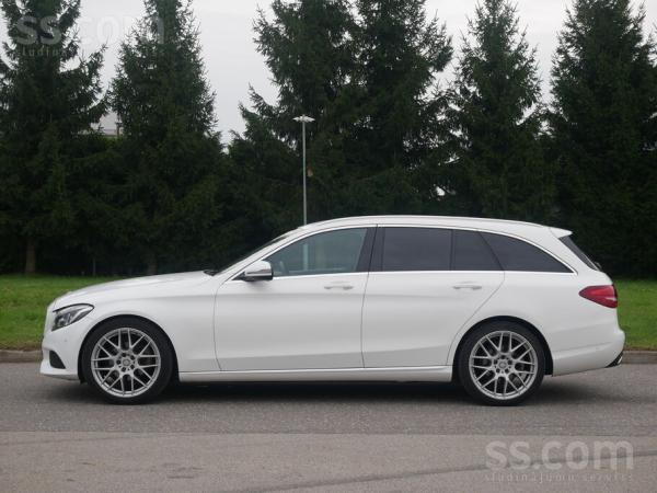 Белый Мерседес Ц 220 2017 в Рига, объемом двигателя 2.20 л и пробегом 294 тыс. км за 9500 €, фото 6 на AUTOMOTO.COM.LV