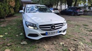 Белый Мерседес Ц 220 2017 в Паневежис, объемом двигателя 2.14 л и пробегом 379 тыс. км за 6500 €, фото  на AUTOMOTO.COM.LV
