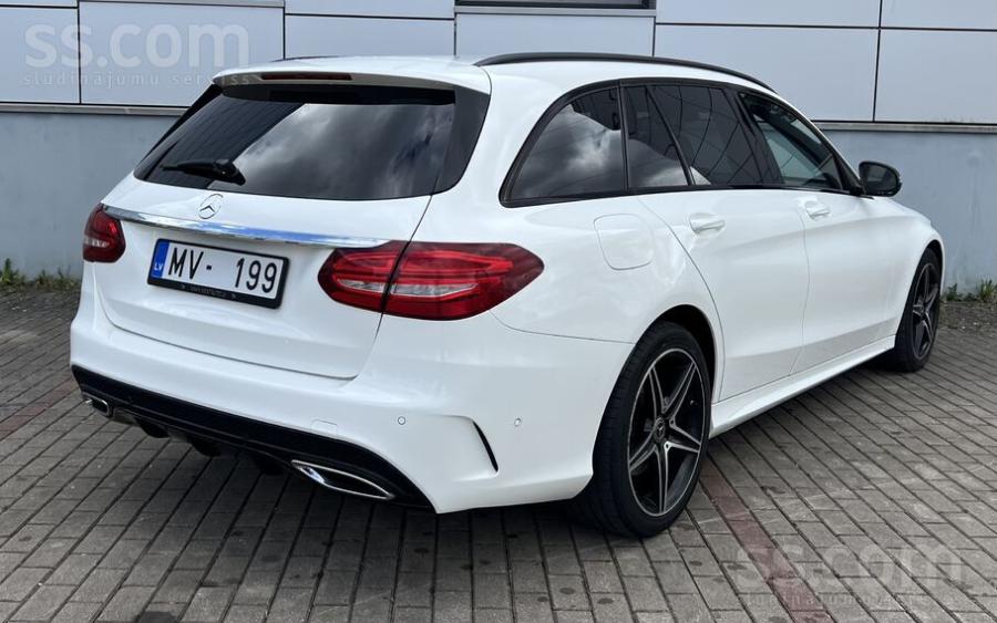 Balts Mercedes-Benz c-220 2018 Tukums, ar dzinēja tilpumu 2.20 L un nobraukumu 254 tūkst. km par 5150 €, foto 6 vietnē AUTOMOTO.COM.LV