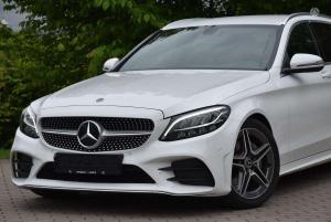 White Mercedes-Benz c-220 2019 in Vilnius, with an engine capacity of 1.95 L and mileage of 262 thousand km for 13000 €, photo 3 on AUTOMOTO.COM.LV