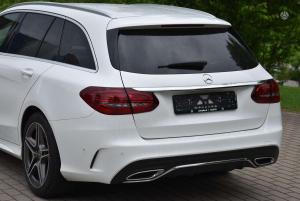 White Mercedes-Benz c-220 2019 in Vilnius, with an engine capacity of 1.95 L and mileage of 262 thousand km for 13000 €, photo 6 on AUTOMOTO.COM.LV