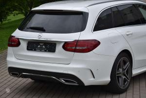 White Mercedes-Benz c-220 2019 in Vilnius, with an engine capacity of 1.95 L and mileage of 262 thousand km for 13000 €, photo 8 on AUTOMOTO.COM.LV
