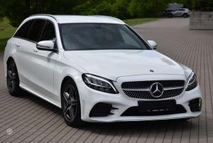White Mercedes-Benz c-220 2019 in Vilnius, with an engine capacity of 1.95 L and mileage of 262 thousand km for 13000 €, photo 9 on AUTOMOTO.COM.LV