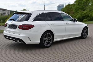 White Mercedes-Benz c-220 2019 in Vilnius, with an engine capacity of 1.95 L and mileage of 262 thousand km for 13000 €, photo 12 on AUTOMOTO.COM.LV