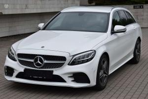 White Mercedes-Benz c-220 2019 in Vilnius, with an engine capacity of 1.95 L and mileage of 262 thousand km for 13000 €, photo 13 on AUTOMOTO.COM.LV