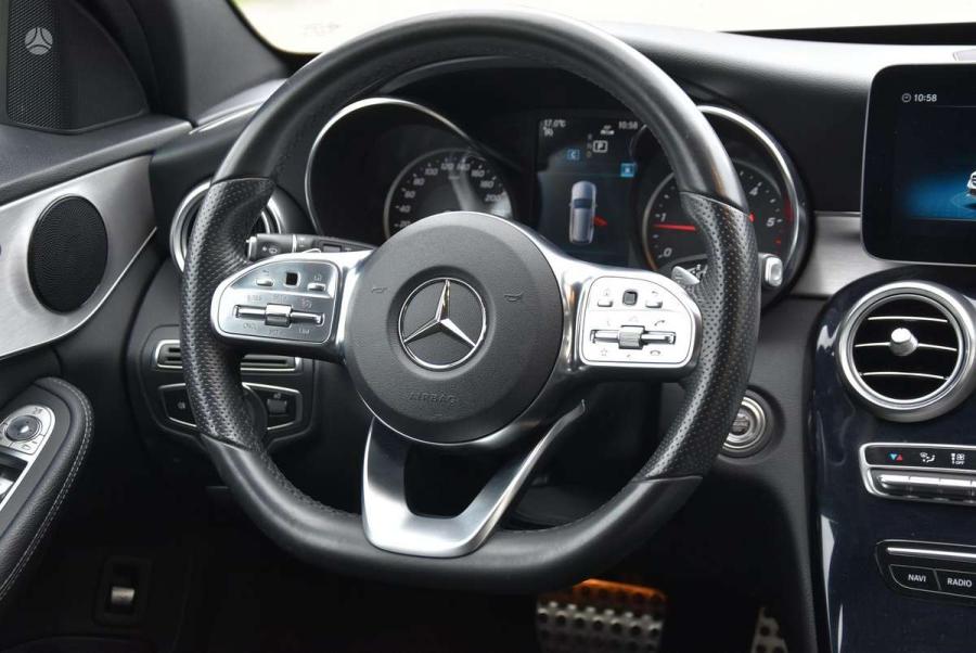 White Mercedes-Benz c-220 2019 in Vilnius, with an engine capacity of 1.95 L and mileage of 262 thousand km for 13000 €, photo 16 on AUTOMOTO.COM.LV