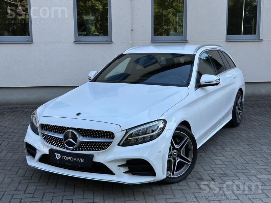 Белый Мерседес Ц 220 2019 в Елгава, объемом двигателя 2.00 л и пробегом 264 тыс. км за 17500 €, фото 4 на AUTOMOTO.COM.LV