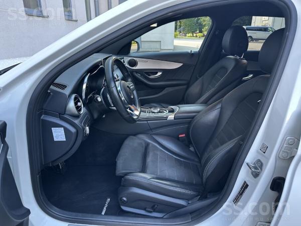 White Mercedes-Benz c-220 2019 in Jelgava, with an engine capacity of 2.00 L and mileage of 264 thousand km for 17500 €, photo 9 on AUTOMOTO.COM.LV