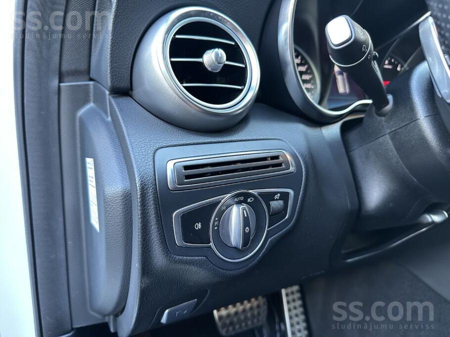 Белый Мерседес Ц 220 2019 в Елгава, объемом двигателя 2.00 л и пробегом 264 тыс. км за 17500 €, фото 20 на AUTOMOTO.COM.LV