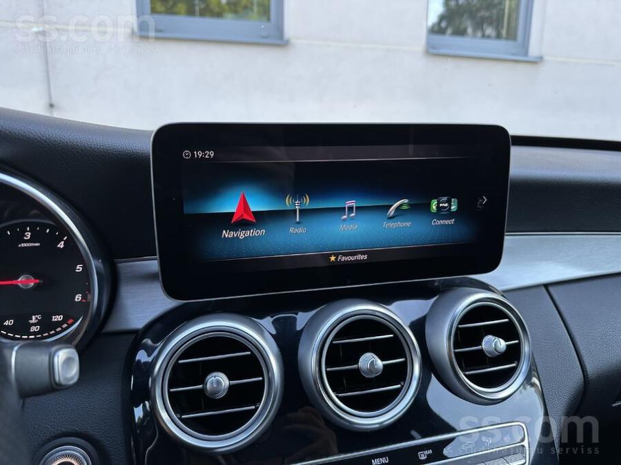 Белый Мерседес Ц 220 2019 в Елгава, объемом двигателя 2.00 л и пробегом 264 тыс. км за 17500 €, фото 28 на AUTOMOTO.COM.LV