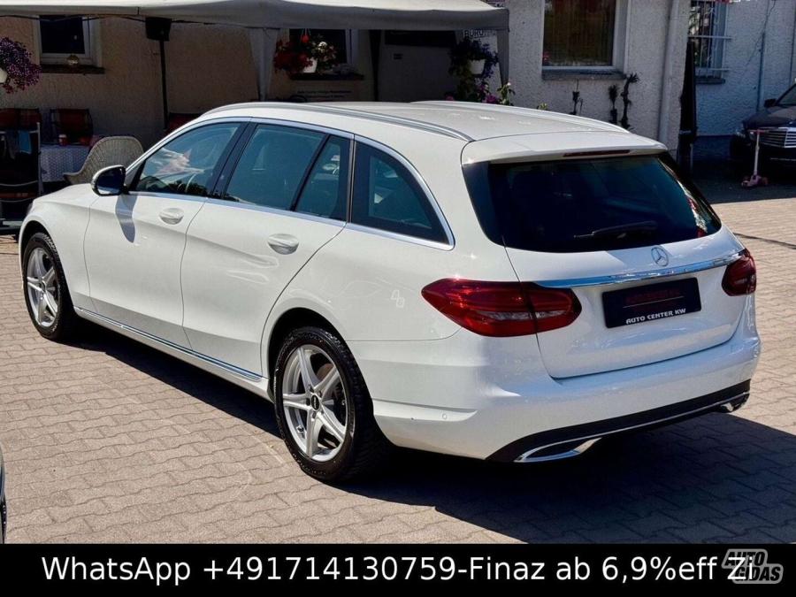 White Mercedes-Benz c-220 2020 in Kaunas, with an engine capacity of 2.00 L and mileage of 73 thousand km for 27540 €, photo 3 on AUTOMOTO.COM.LV