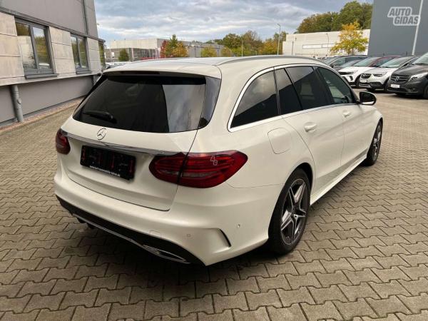 White Mercedes-Benz c-220 2020 in Kaunas, with an engine capacity of 2.00 L and mileage of 88 thousand km for 33209 €, photo 6 on AUTOMOTO.COM.LV
