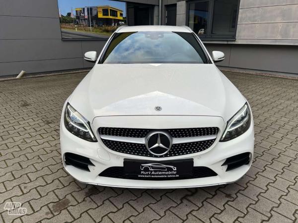 White Mercedes-Benz c-220 2020 in Kaunas, with an engine capacity of 2.00 L and mileage of 88 thousand km for 33209 €, photo 9 on AUTOMOTO.COM.LV