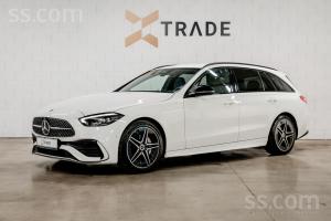 White Mercedes-Benz c-220 2022 in Tallinn, with an engine capacity of 2.00 L and mileage of 247 thousand km for 21790 €, photo  on AUTOMOTO.COM.LV
