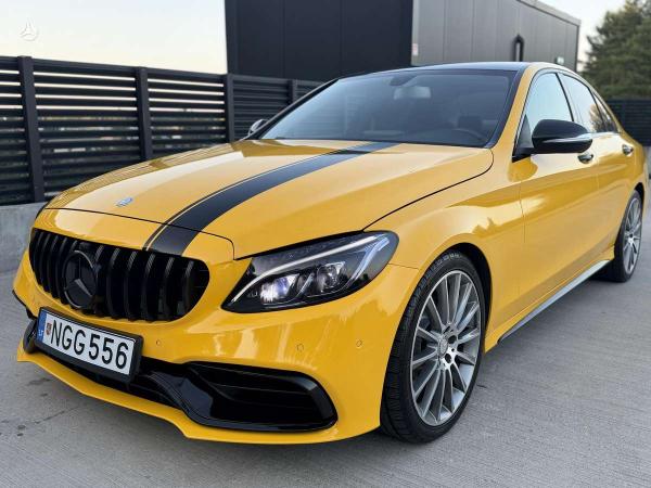 Dzeltens Mercedes-Benz c-220 2014 Viļņa, ar dzinēja tilpumu 2.14 L un nobraukumu 300 tūkst. km par 11999 €, foto 1 vietnē AUTOMOTO.COM.LV