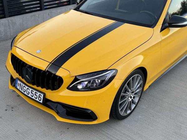 Dzeltens Mercedes-Benz c-220 2014 Viļņa, ar dzinēja tilpumu 2.14 L un nobraukumu 300 tūkst. km par 11999 €, foto 2 vietnē AUTOMOTO.COM.LV
