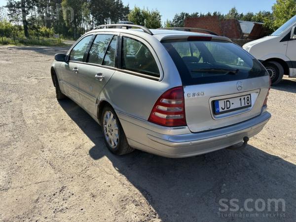 Mercedes-Benz c-240 2001 Jūrmala, ar dzinēja tilpumu 2.60 L un nobraukumu 245 tūkst. km par 550 €, foto 2 vietnē AUTOMOTO.COM.LV