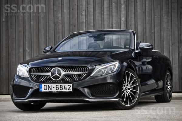 Black Mercedes-Benz C 250 2016 in Tukums, with an engine capacity of 2.20 L and mileage of 266 thousand km for 18990 €, photo 3 on AUTOMOTO.COM.LV