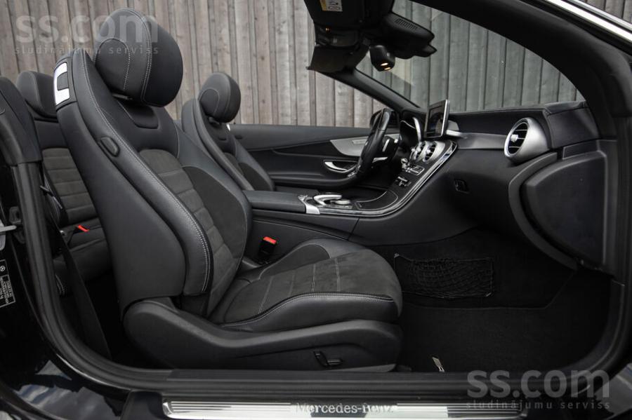 Black Mercedes-Benz C 250 2016 in Tukums, with an engine capacity of 2.20 L and mileage of 266 thousand km for 18990 €, photo 20 on AUTOMOTO.COM.LV