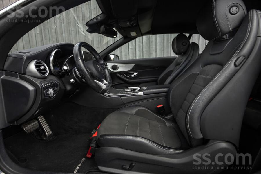 Black Mercedes-Benz C 250 2016 in Tukums, with an engine capacity of 2.20 L and mileage of 266 thousand km for 18990 €, photo 23 on AUTOMOTO.COM.LV