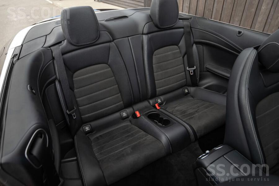 Black Mercedes-Benz C 250 2016 in Tukums, with an engine capacity of 2.20 L and mileage of 266 thousand km for 18990 €, photo 29 on AUTOMOTO.COM.LV