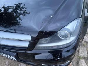 Black Mercedes-Benz C 250 2014 in Vilnius, with an engine capacity of 2.10 L and mileage of 353 thousand km for 6150 €, photo 8 on AUTOMOTO.COM.LV