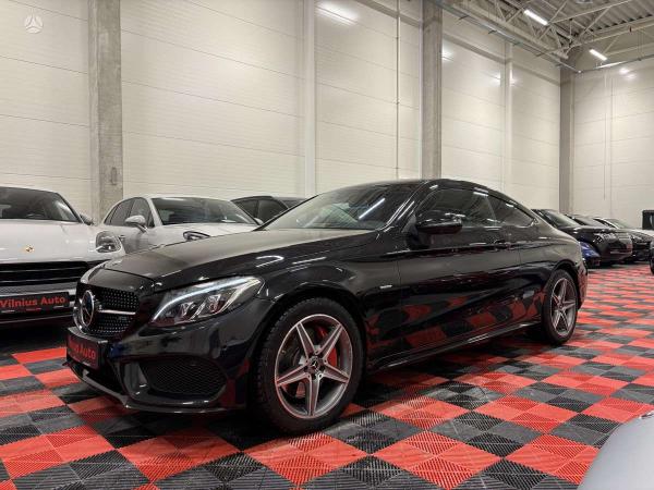 Black Mercedes-Benz C 250 2017 in Vilnius, with an engine capacity of 2.14 L and mileage of 229 thousand km for 22900 €, photo 1 on AUTOMOTO.COM.LV
